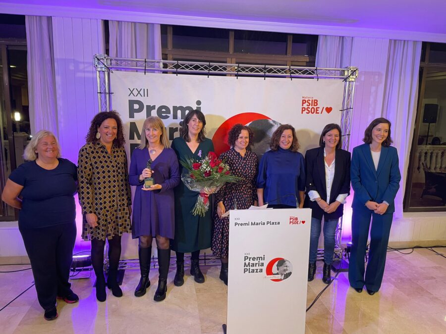 Els Socialistes de Mallorca atorguen el XXII Premi Maria Plaza al ...
